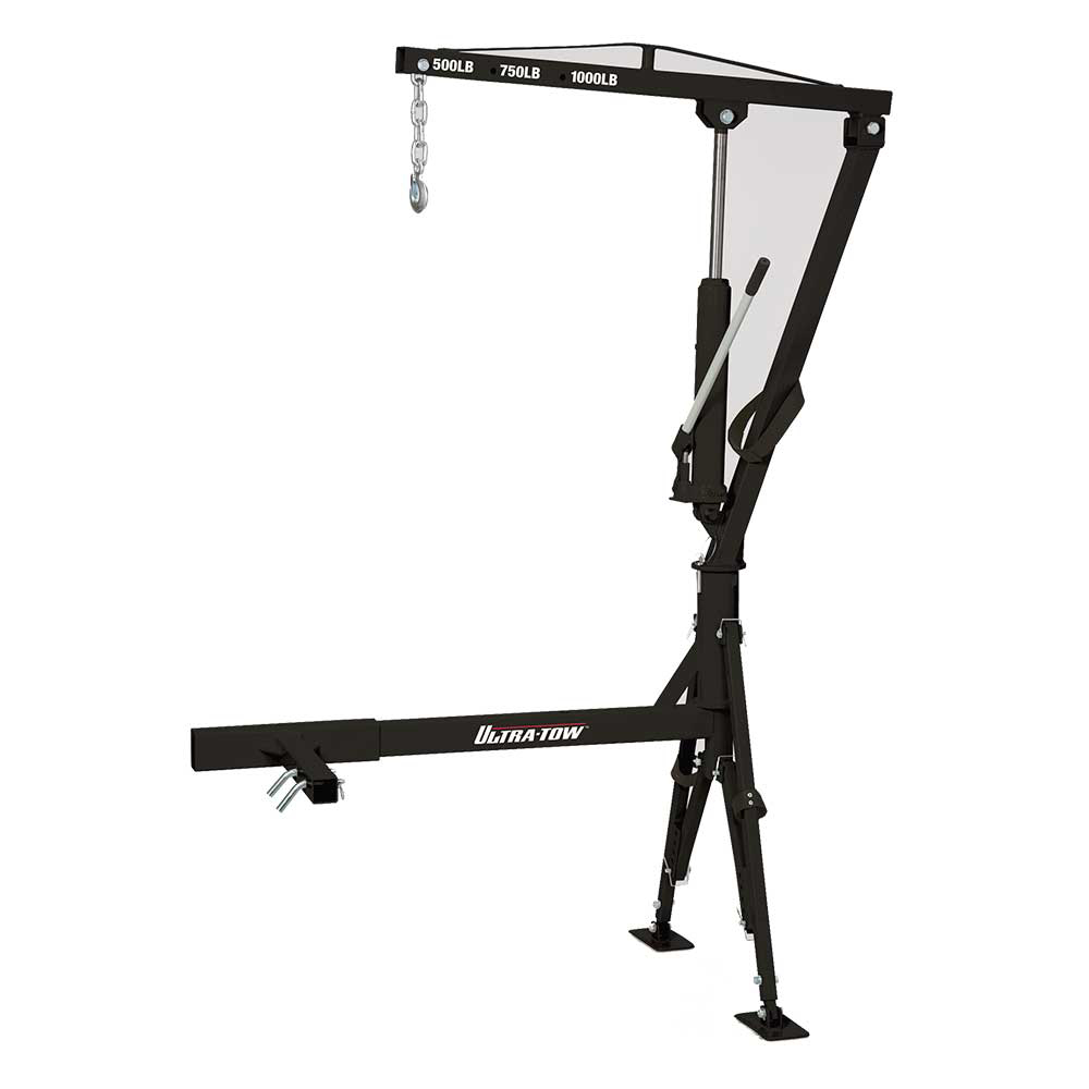 Ultra-Tow Hydraulic Hitch-Mount Truck Crane | 1000-Lb. Cap | 52533 ...