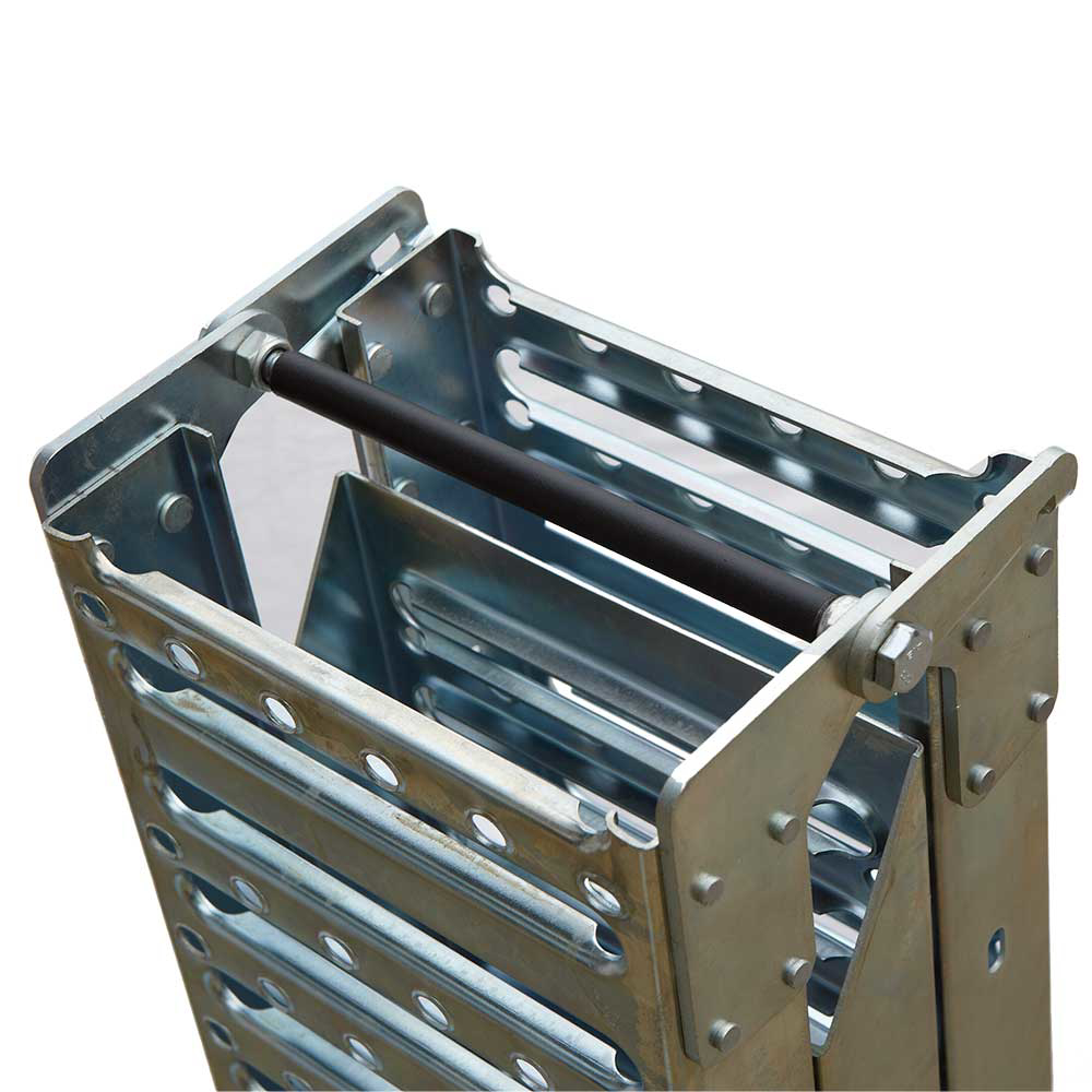 Ultra-Tow Folding Arched Steel Loading Ramp Set | 1,000-Lb. Cap | 6ft ...