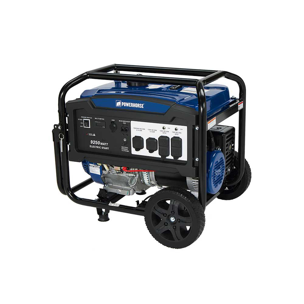 Powerhorse Generator 9 250 Watts Surge Portable E S 102222 Great Northern Equipment