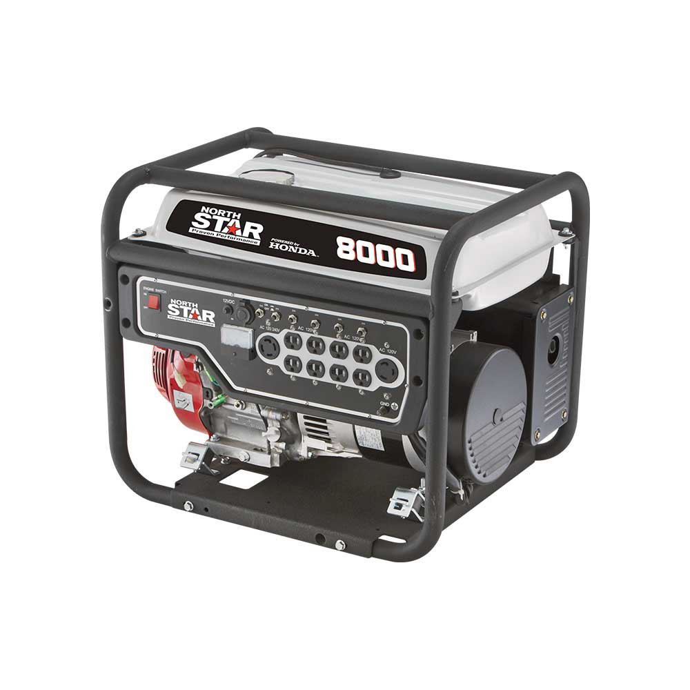 NorthStar Generator | 8,000 Surge Watts | 6,600 Rated Watts | Recoil ...
