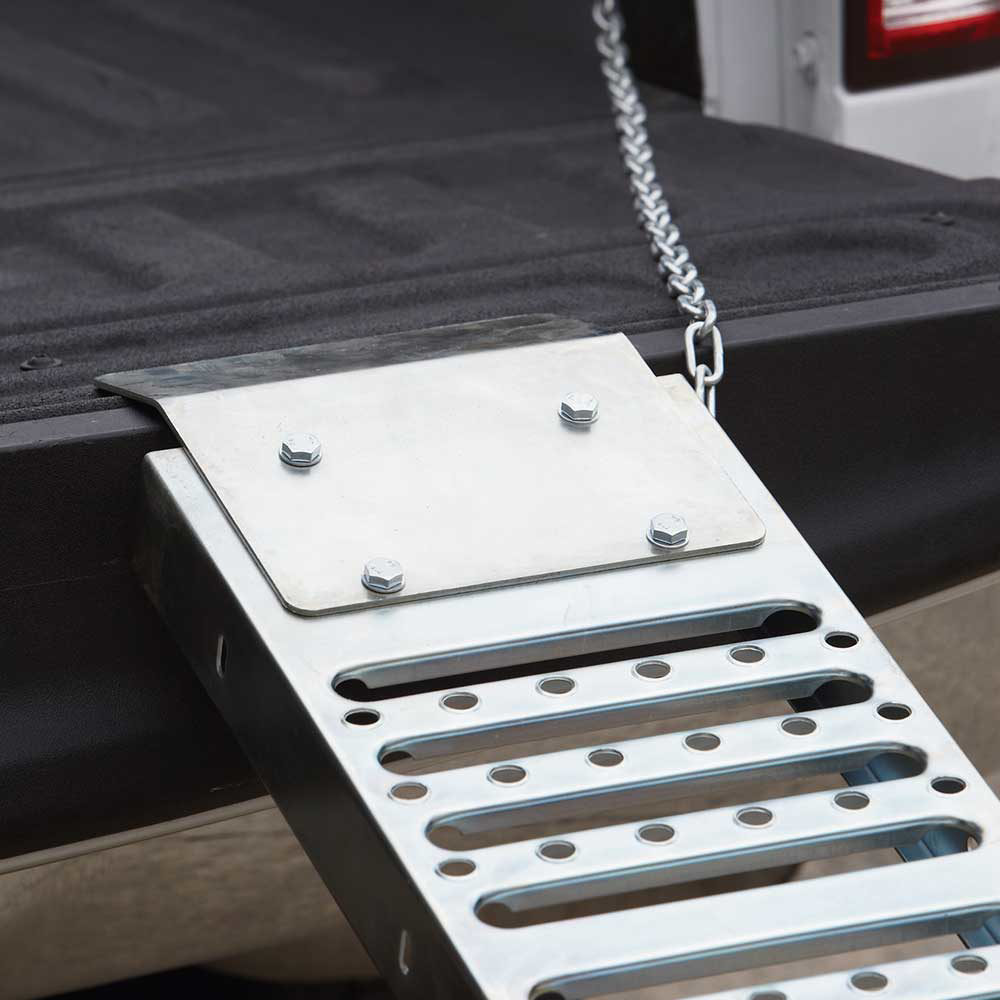 Ultra-Tow Folding Arched Steel Loading Ramp Set | 1,000-Lb. Cap | 6ft ...