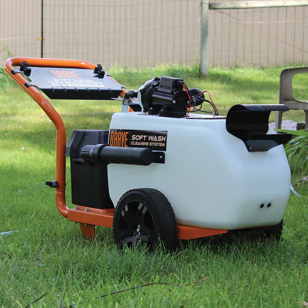 Brave Soft Wash Cleaning System | 13 GAL | 4.0 GPM | 60 PSI | BRSW1040E ...