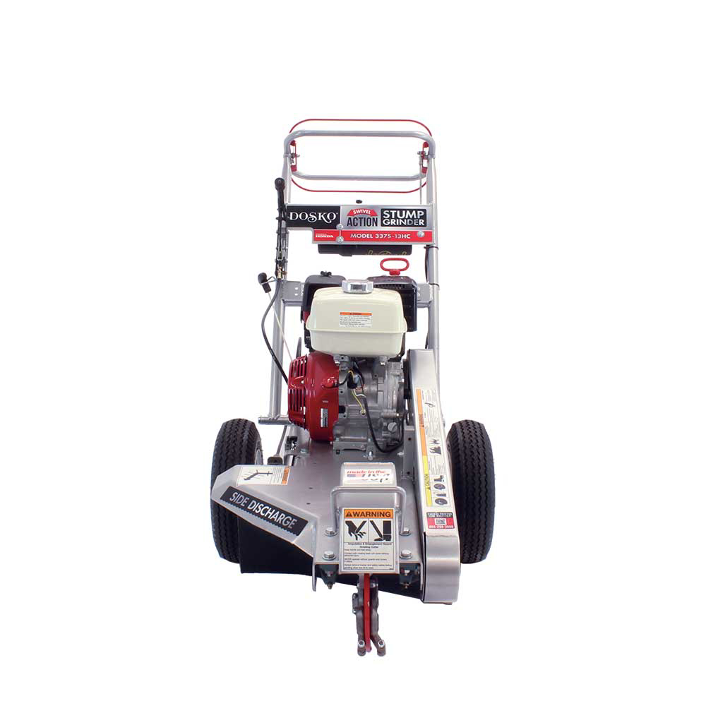 Dosko Stump Grinder | Swivel Action | Honda GX390 | 337S-13HC @ Great ...