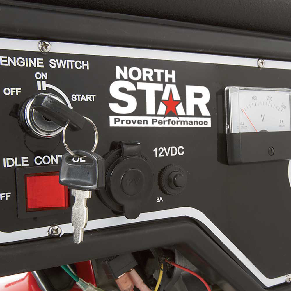 NorthStar Generator | 8,000 Surge Watts | 6,600 Rated Watts | Electric ...