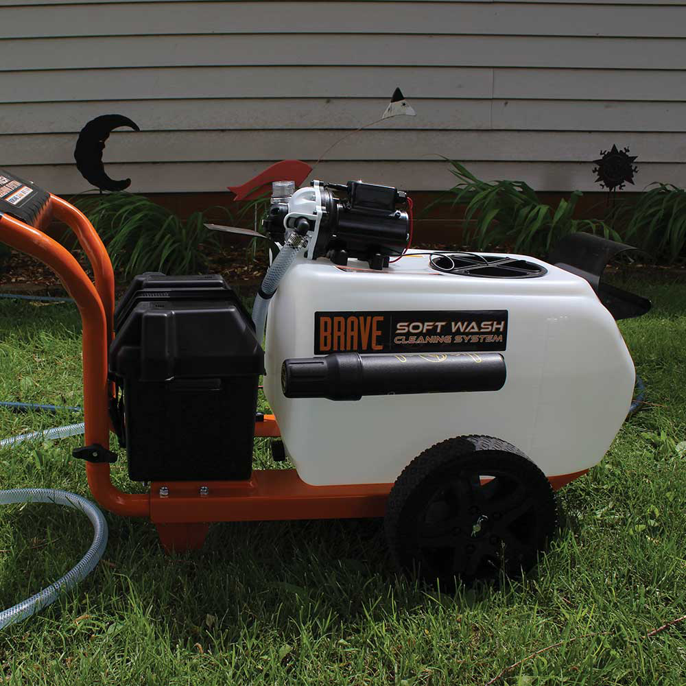 Brave Soft Wash Cleaning System | 13 GAL | 4.0 GPM | 60 PSI | BRSW1040E ...