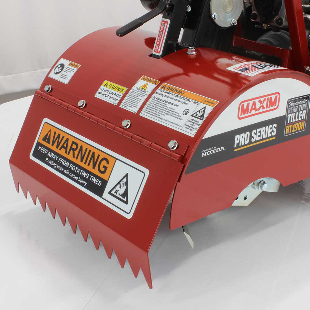 Maxim Tiller | Rear-Tine Pro Series | Hydrostatic | Honda GX270 ...