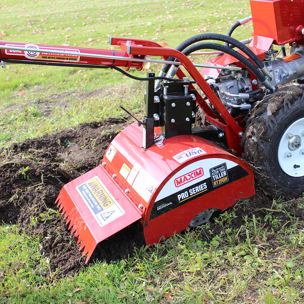 Maxim Tiller | Rear-Tine Pro Series | Hydrostatic | Honda GX270 ...