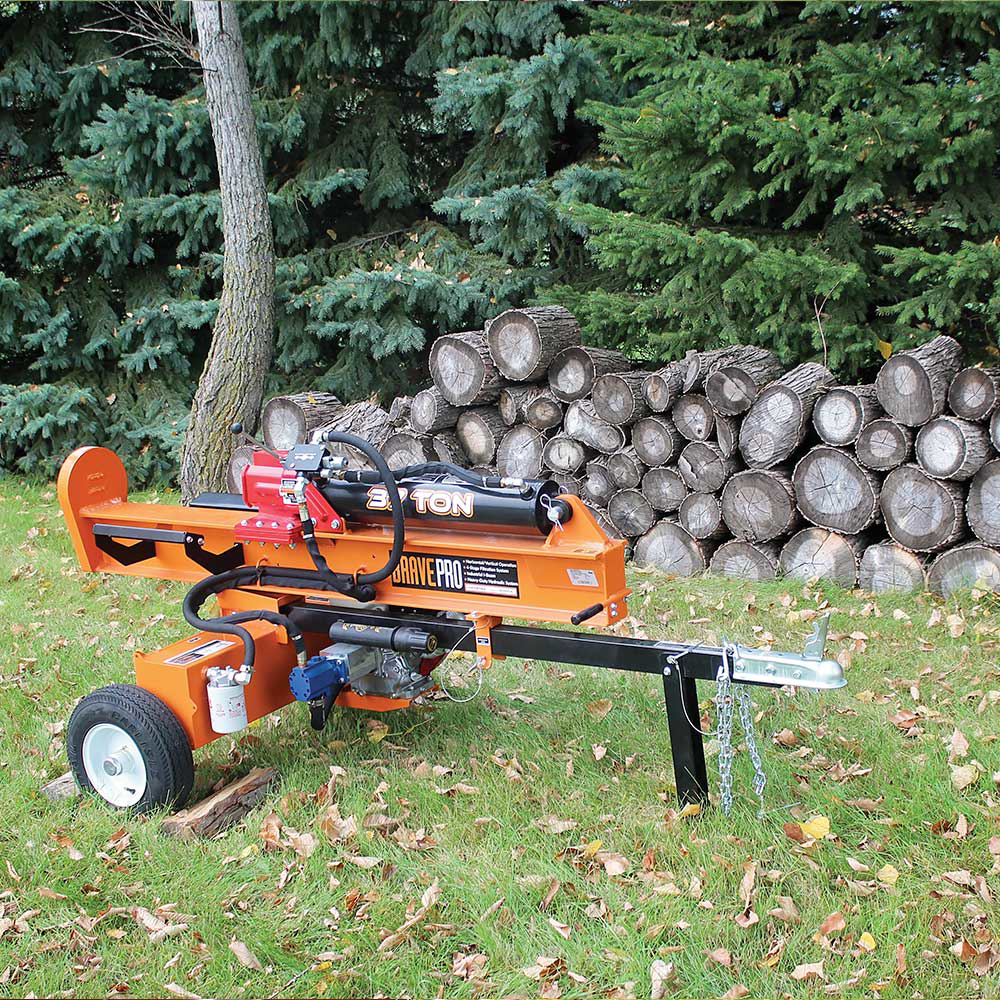 Brave log splitter store