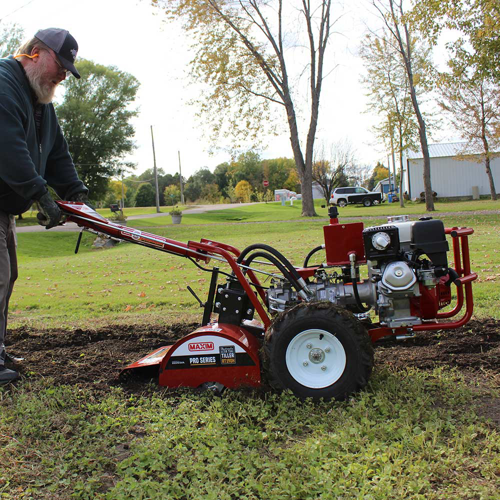 Maxim Tiller | Rear-Tine Pro Series | Hydrostatic | Honda GX270 ...