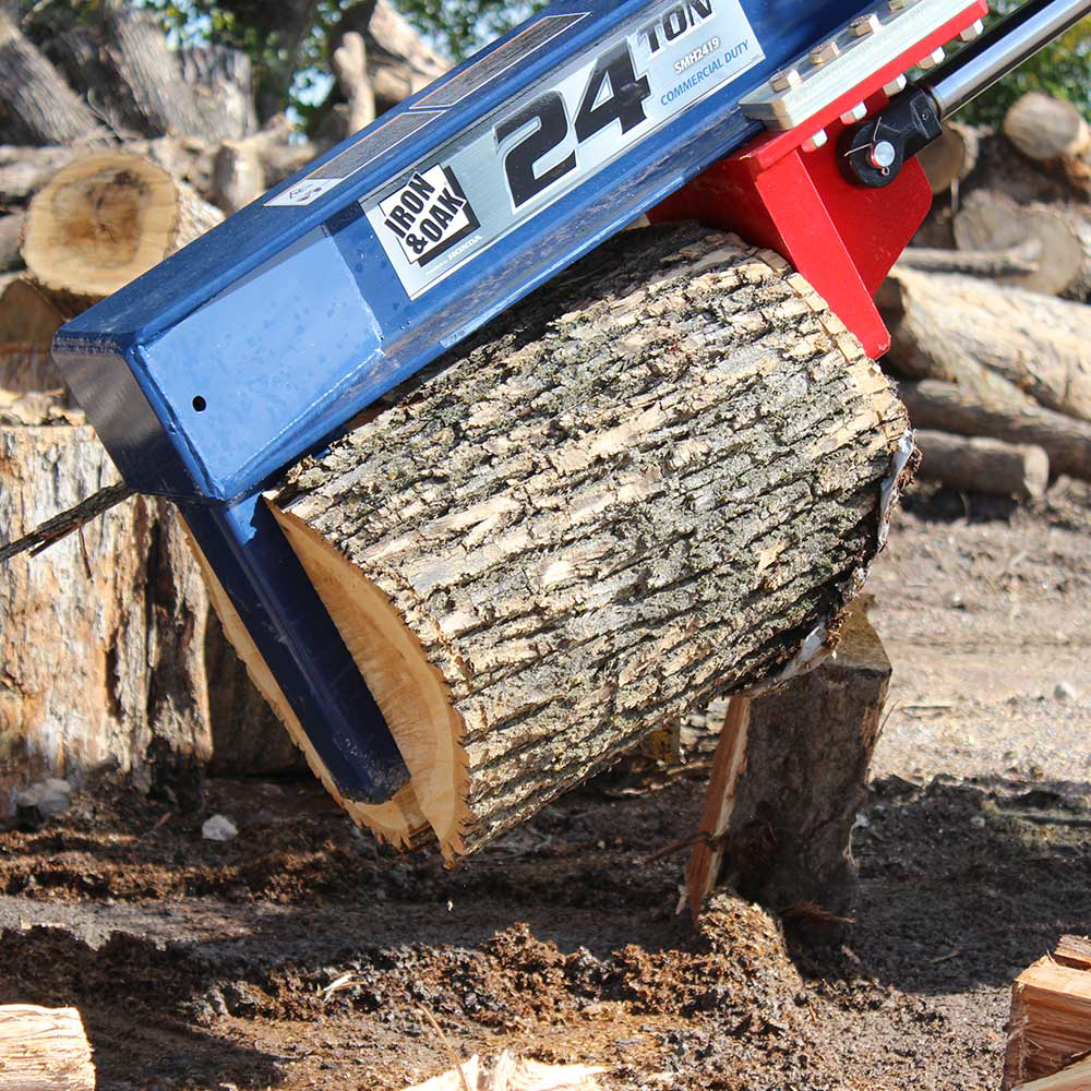 Iron & Oak Log Splitter | 24 Ton | Skid Mount | SMH2419 @ Great ...