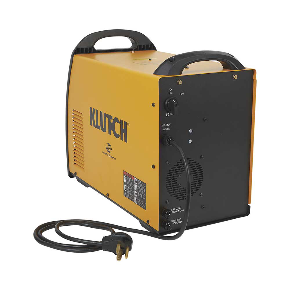 Klutch MP251SiLCD Inverter-Powered Multi-Process Welder | LCD | MIG Torch |Lift Start | TIG ...