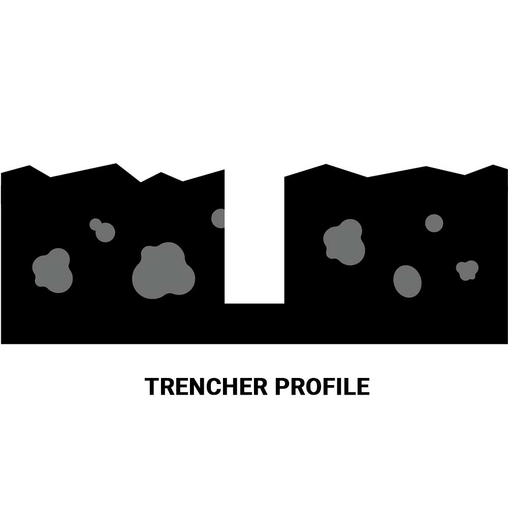 Trencher Rotor | ROTOR, ROCK, 9 in. X 1-1/2 in. (W/O POINTS) | 12-37A ...