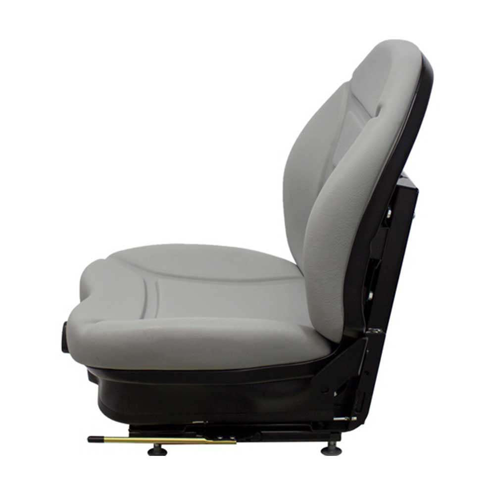 Uni Pro | KM 336 Seat with Mechanical Suspension | Gray Vinyl | 8029 ...