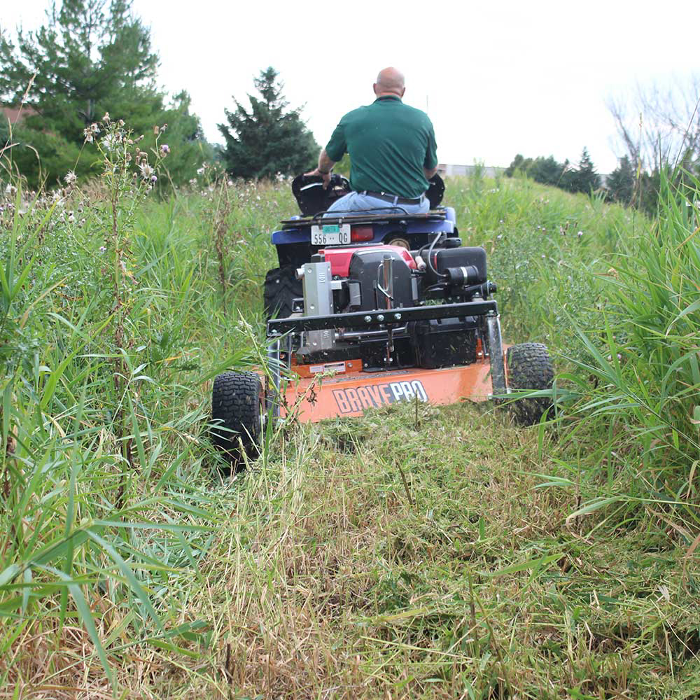 Brave Rough Cut Mower| 44-In. Towable | Honda GXV630 | BRPRC108HE ...