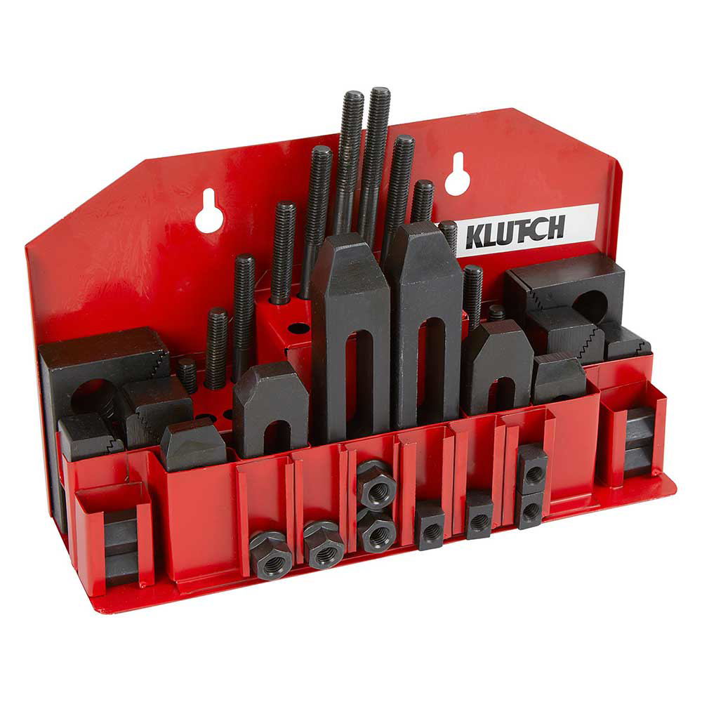 Klutch Milling Machine Clamp Set | 42-Pieces | 101743 @ Great Northern ...