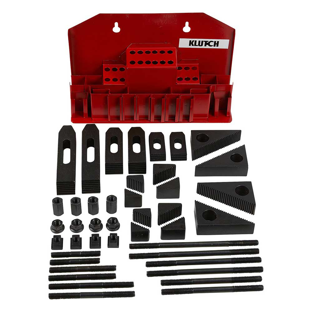 Klutch Milling Machine Clamp Set | 42-Pieces | 101743 @ Great Northern ...