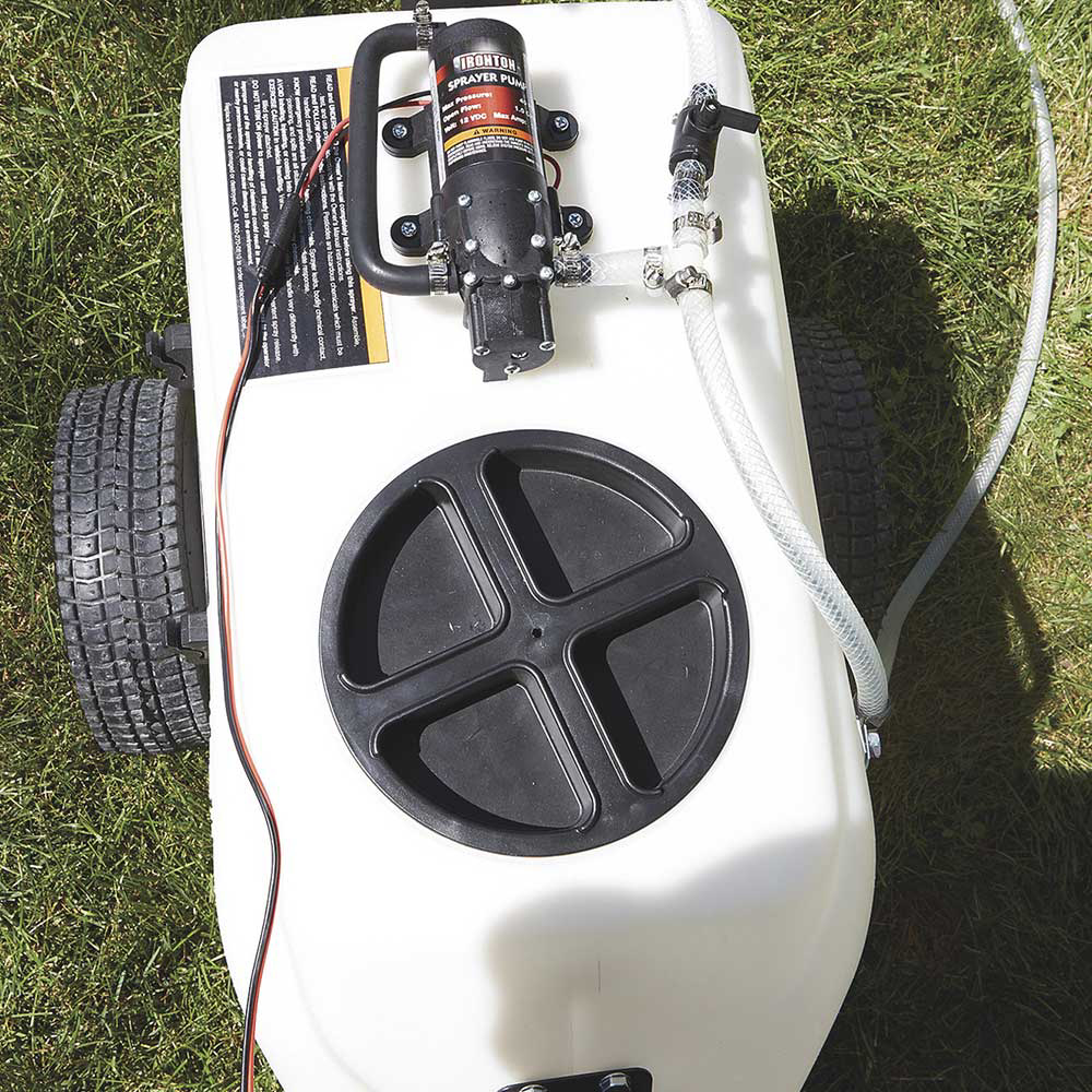 Ironton Tow-Behind Trailer Broadcast and Spot Sprayer | 13-Gallon ...