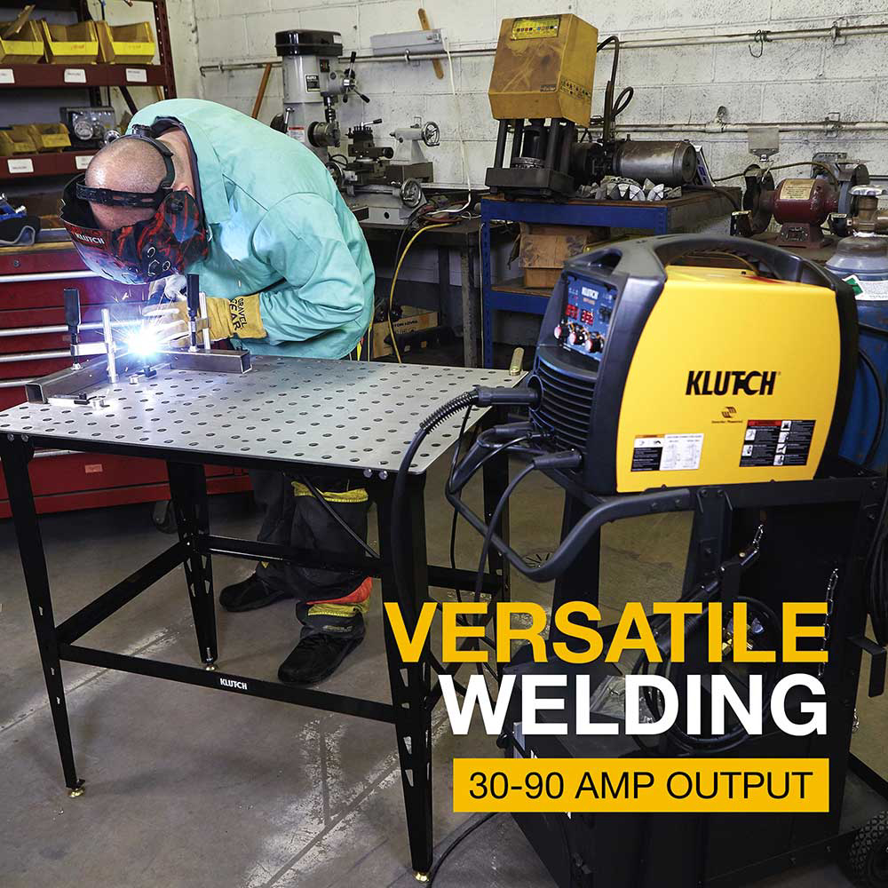 Klutch MP140Si MIG Welder | Multi Processes | Inverter | MIG | Flux-Cored | Arc | TIG | 120V ...