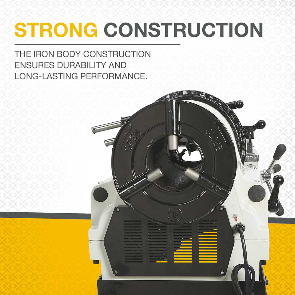 Klutch Electric Pipe Threader | 4-In. | 1/2-In. - 4-In. Capacity ...