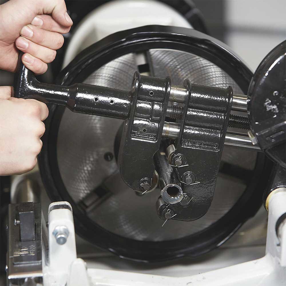 Klutch Electric Pipe Threader | 4-In. | 1/2-In. - 4-In. Capacity | 49671 @ Great Northern Equipment