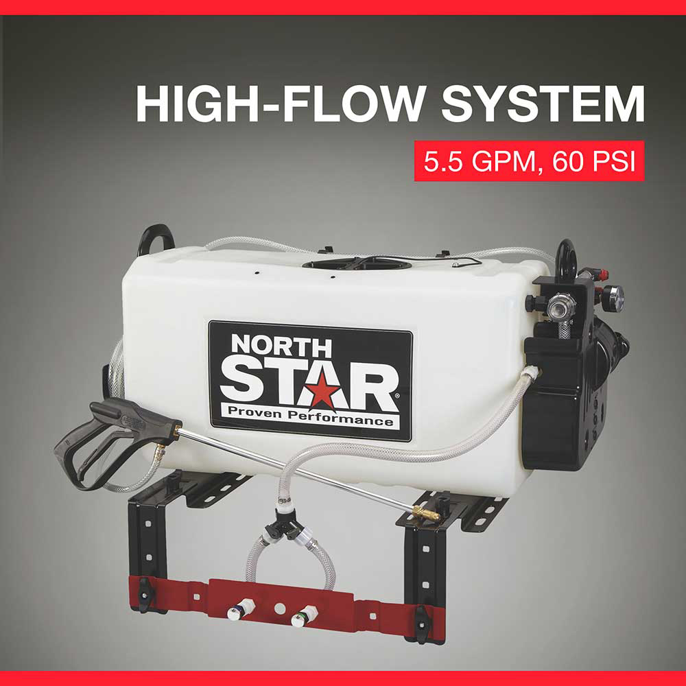 NorthStar Boomless Broadcast & Spot Sprayer | ATV High-Flow | 5.5 GPM ...