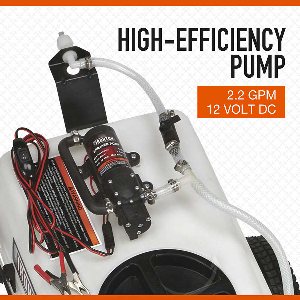 NorthStar Boom Broadcast & Spot Sprayer | Tow-Behind | 2.2 GPM | 21 ...