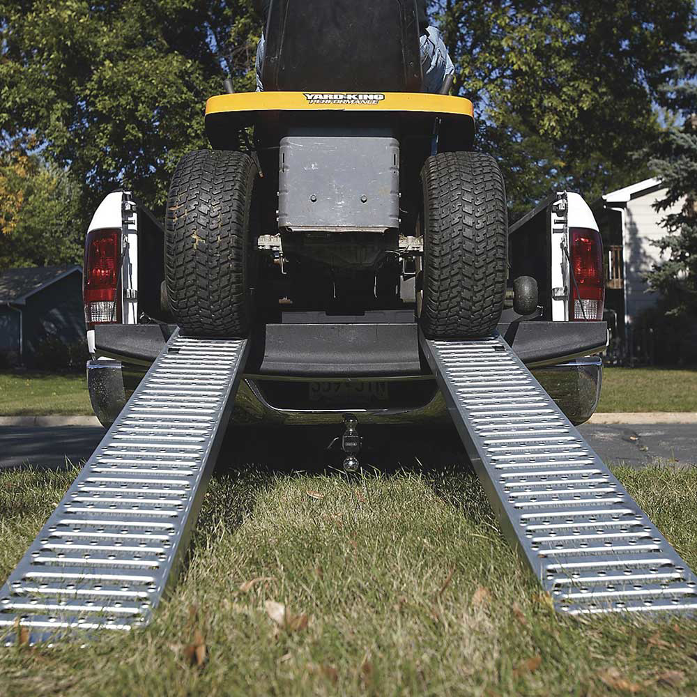 Ironton Non-Folding Steel Loading Ramp Set | 1,000-Lb. Total Capacity ...