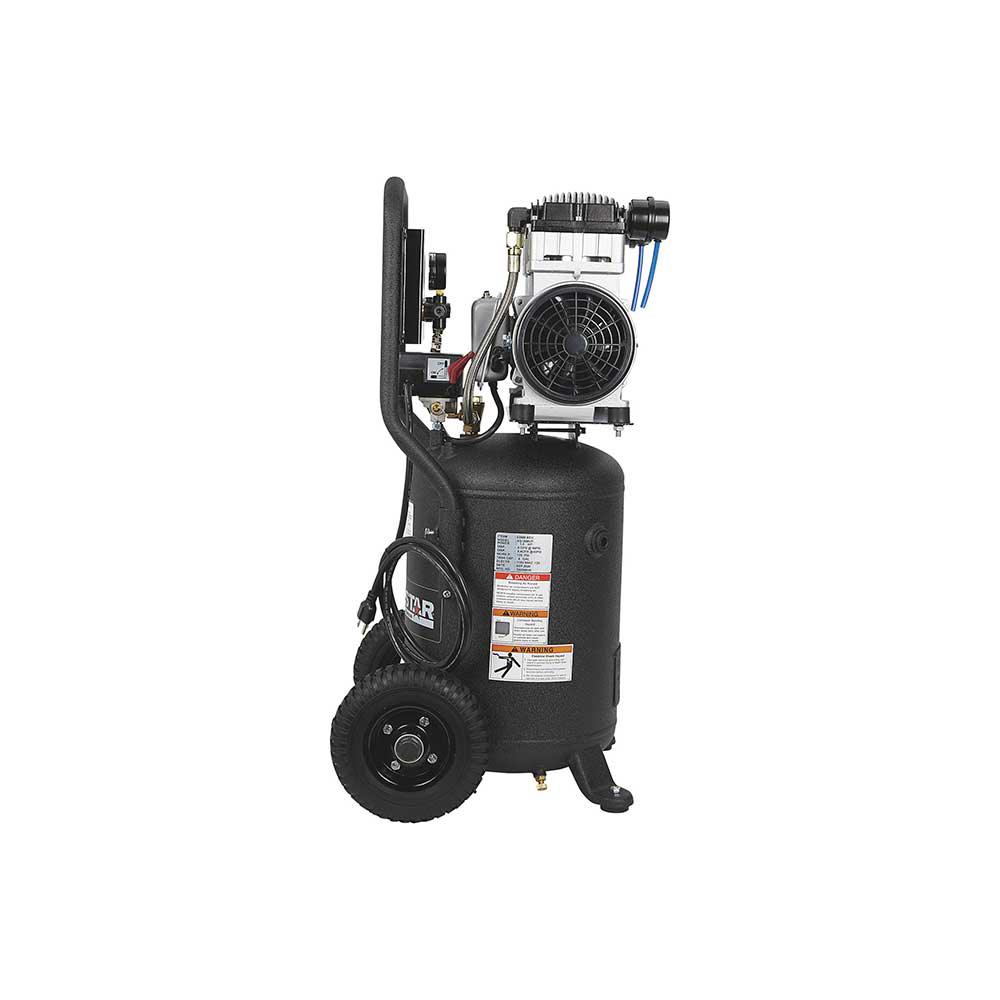 NorthStar Electric Air Compressor | 1.5 HP | 8-Gal. Vert Tank | 4 CMF ...