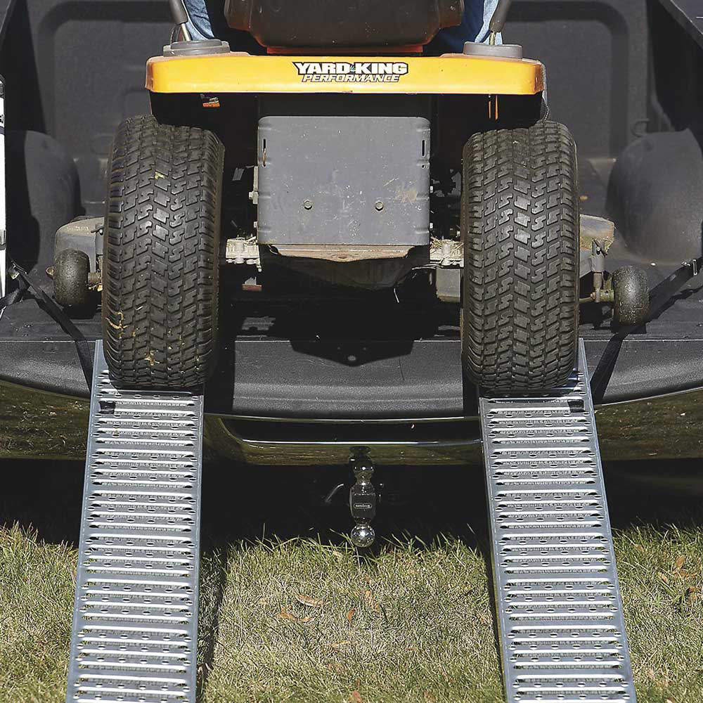 Ironton Non-Folding Steel Loading Ramp Set | 1,000-Lb. Total Capacity ...