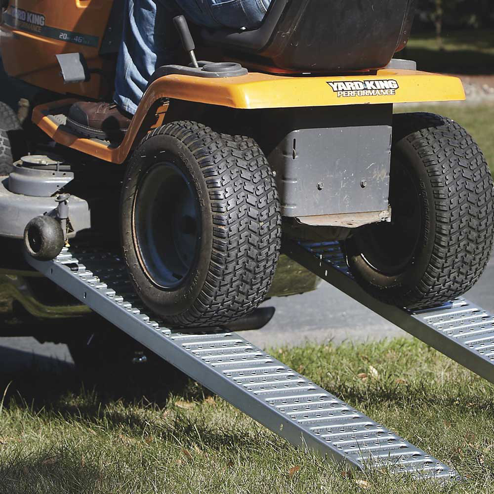 Ironton Non-Folding Steel Loading Ramp Set | 1,000-Lb. Total Capacity ...