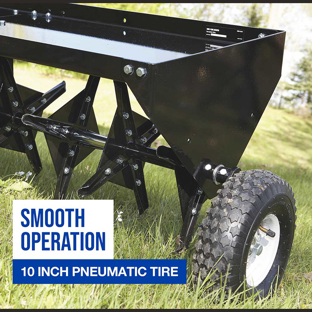 Strongway Tow-Behind Plug Lawn Aerator | 48 In. W | 32 Coring Plugs ...