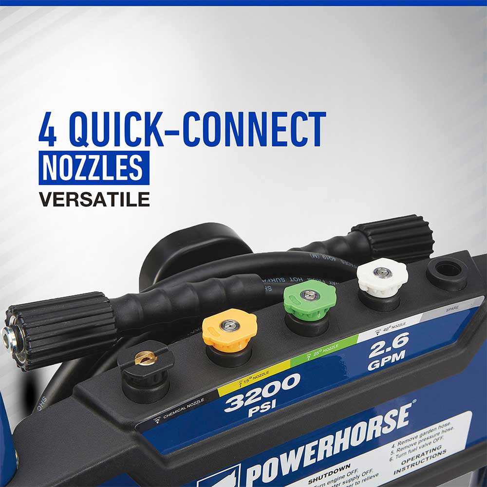 Powerhorse Pressure Washer | Cold Water | 3200 PSI | 89897 @ Great ...