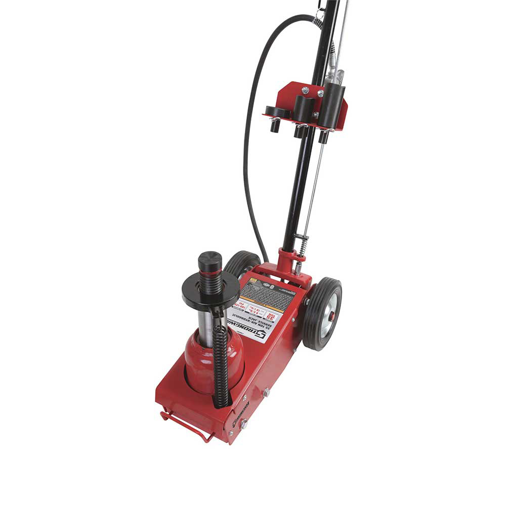 Strongway | 35-Ton Quick-Lift Air/Hydraulic Service Floor Jack | 46201 ...