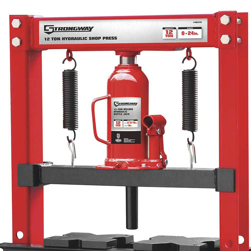 Strongway Shop Press | 12 Ton | 46270 @ Great Northern Equipment