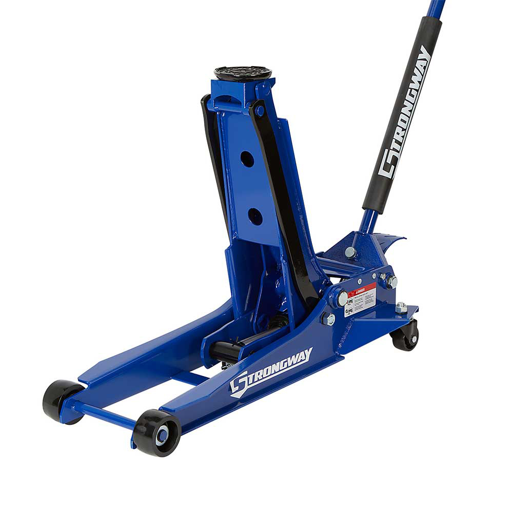 Strongway | Long-Reach Low-Profile Professional Service Floor Jack | 3 ...