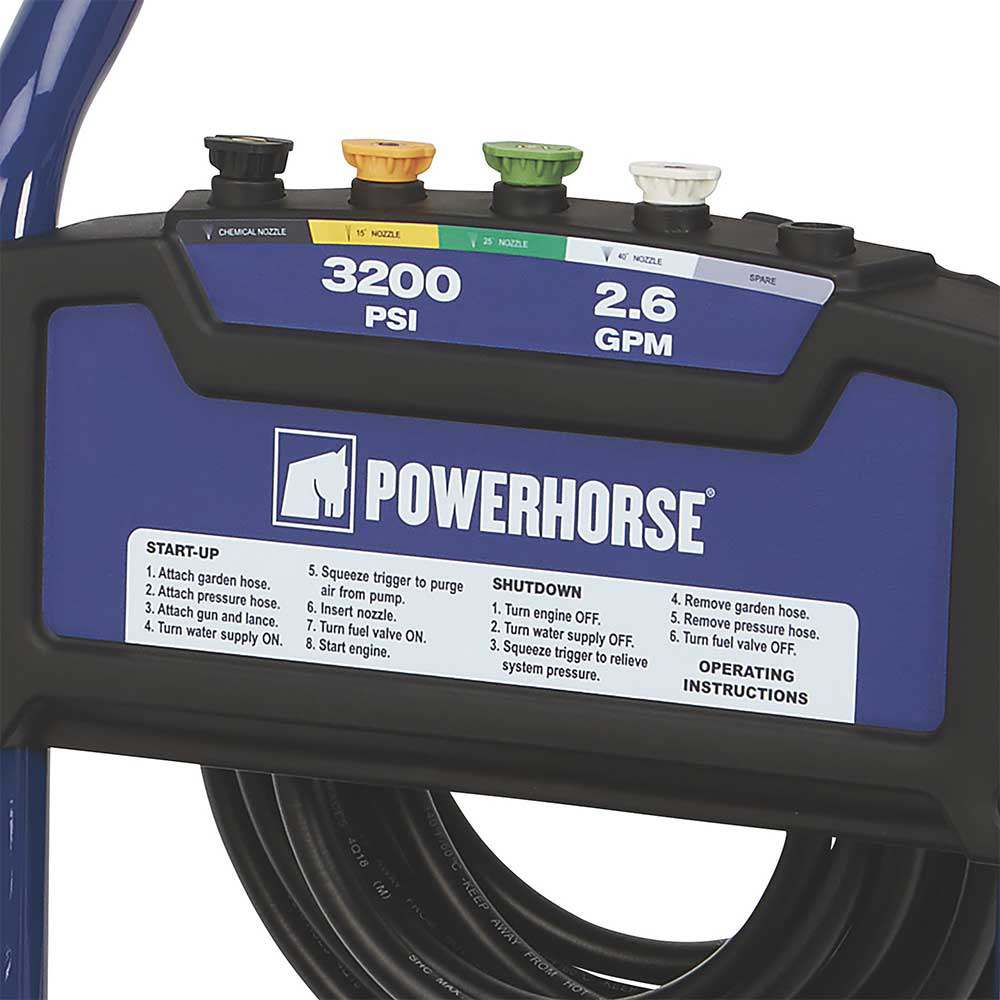 Powerhorse Pressure Washer | Cold Water | 3200 PSI | 89897 @ Great ...