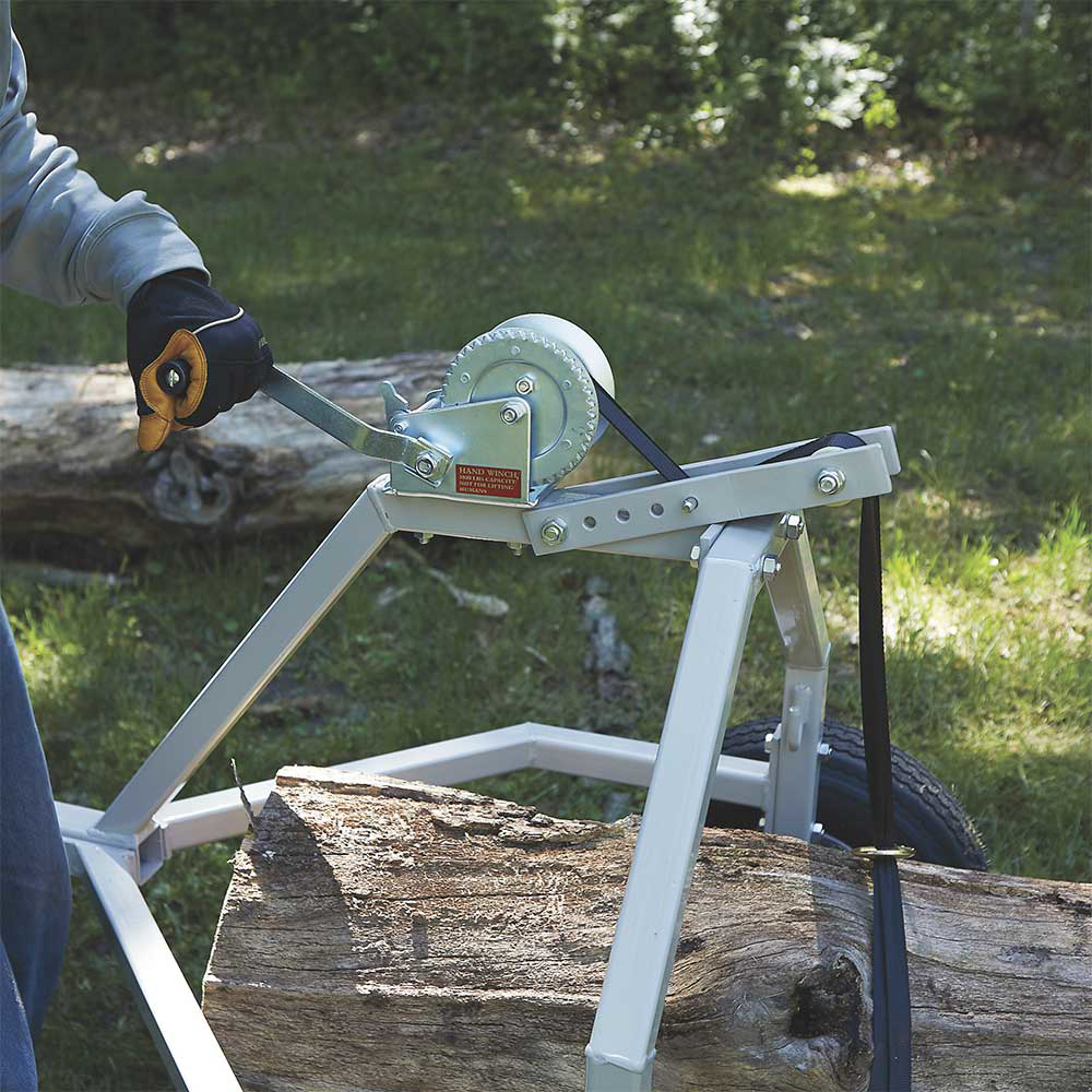 Strongway ATV Log Skidding Arch | 1,000-Lb. Capacity | 18-In. Diameter ...