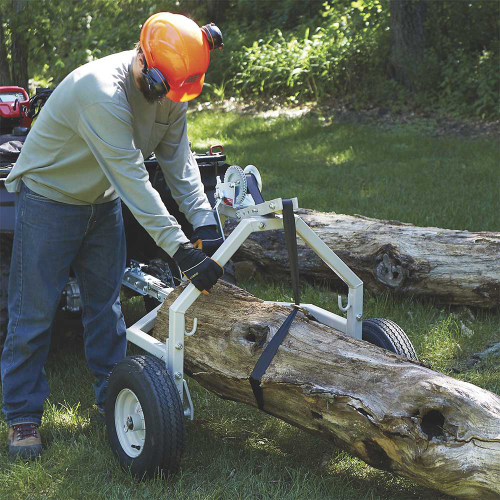 Strongway ATV Log Skidding Arch | 1,000-Lb. Capacity | 18-In. Diameter ...