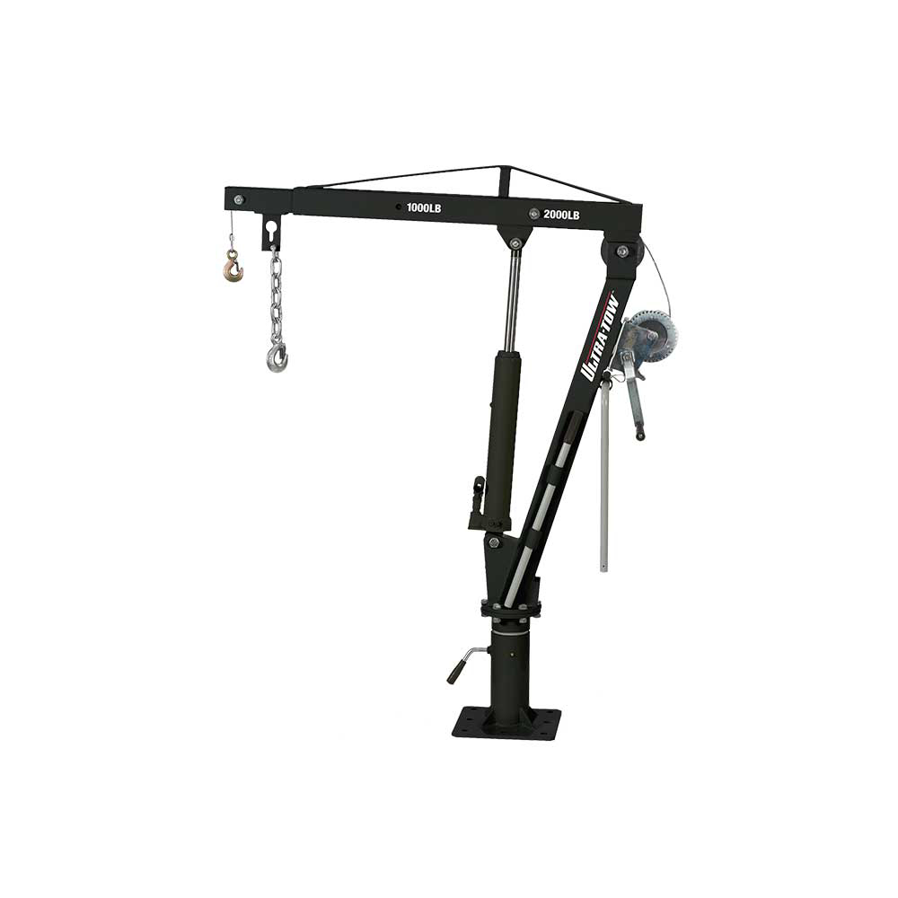 Ultra-Tow Hydraulic Pickup Truck Crane With Hand Winch | 2000-Lb. Cap ...