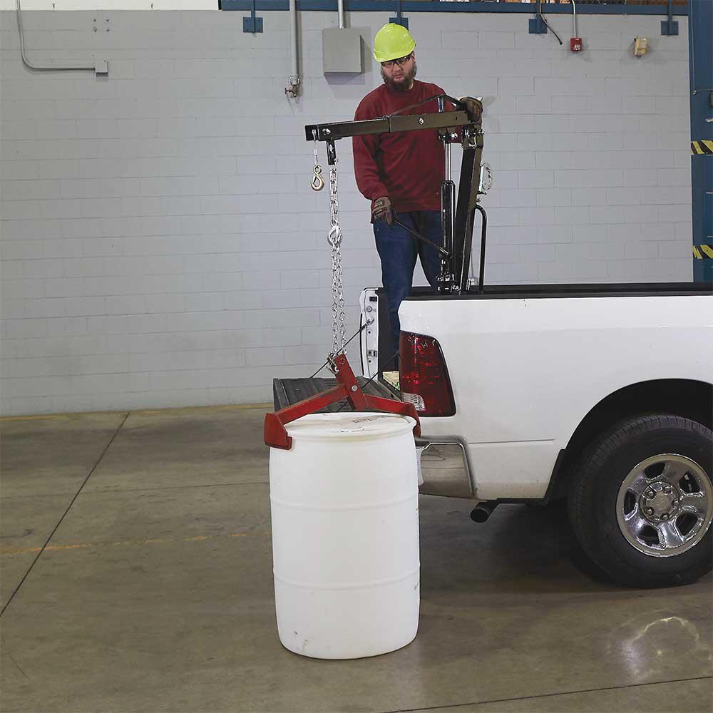 Ultra-Tow Hydraulic Pickup Truck Crane With Hand Winch | 2000-Lb. Cap | 5in.–80in. Lift | 52534 ...