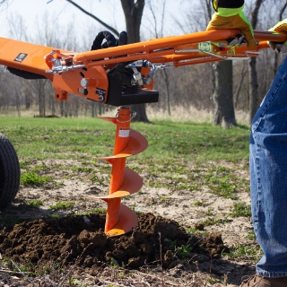 Brave Towable Auger | BRPA385H @ Great Northern Equipment