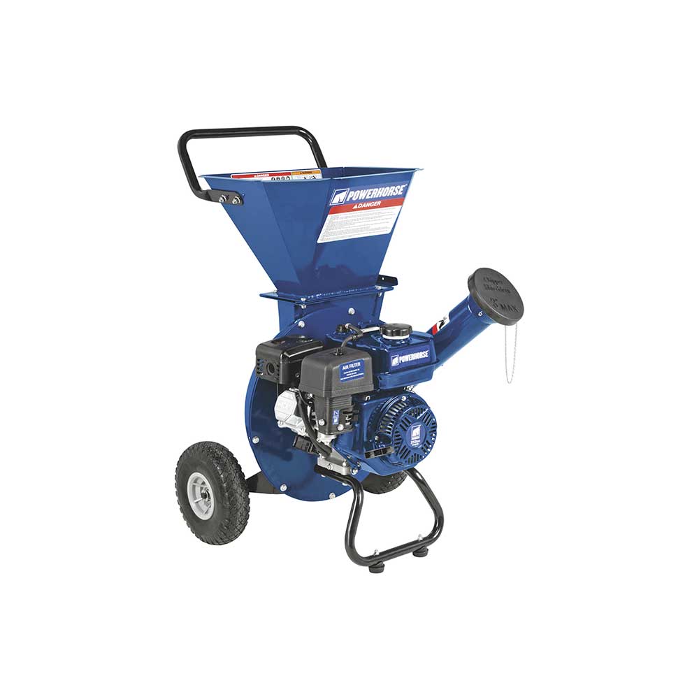 Powerhorse 3-in-1 Wood Chipper/Shredder | 3-In. Chip Capacity | 212cc ...
