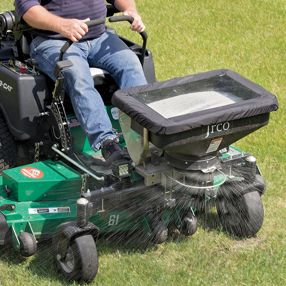 Jrco Broadcaster Spreader | Mower Attachment | Foot Control | For Zero ...