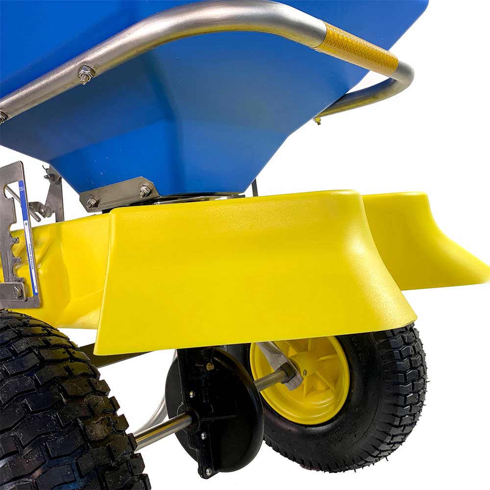Spyker Commercial Push Spreader | ICE| Stainless Steel | 100-Lb ...