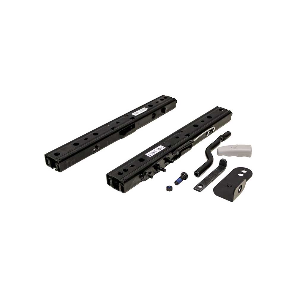 Uni Pro Slide Rail Kit | Works with Grammer Seats | Black Powder Coat ...