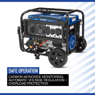 Powerhorse Generator | 4,500 Surge Watt | Dual Fuel | Recoil Start ...