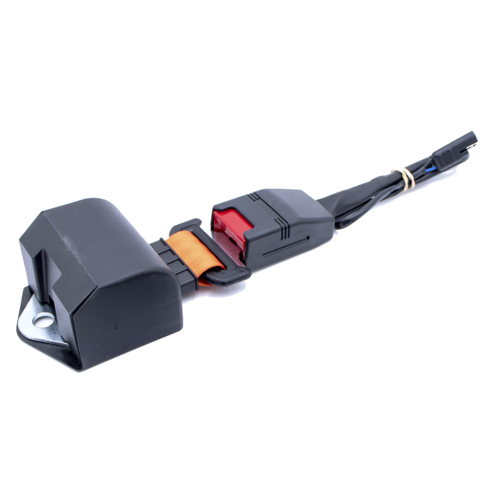 Uni Pro Universal Retractable Seat Belt Kit | Orange Nylon | 5 Amp N/O ...